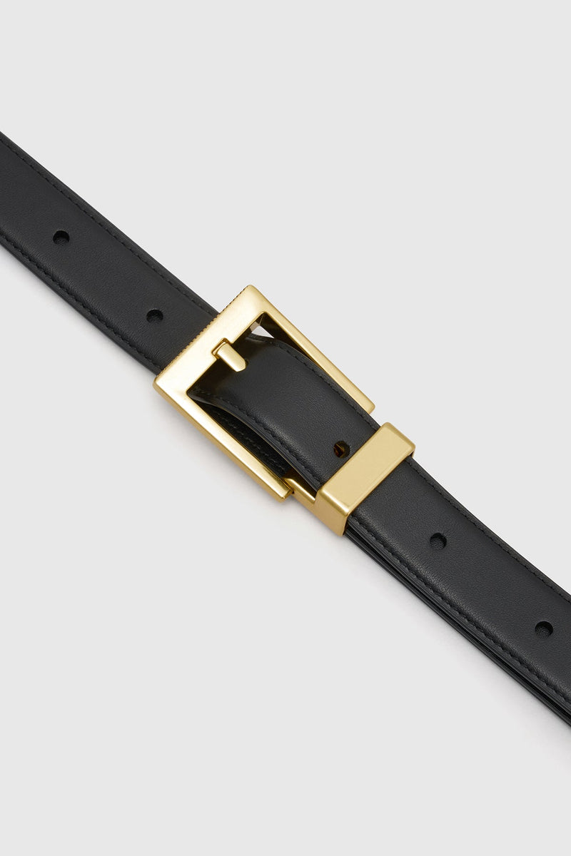Lloyd Belt in Black Gold - CAMILLA AND MARC® C&M