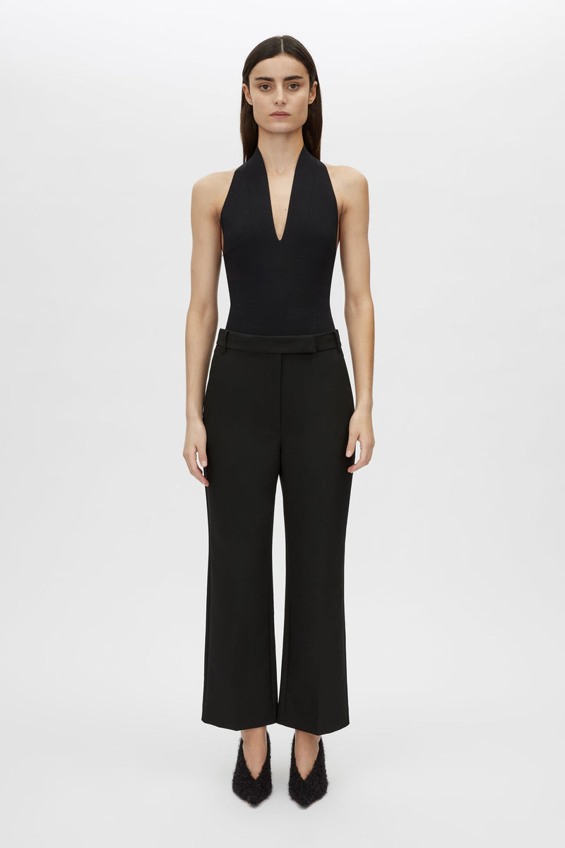 Mackinley Cropped Pant in Black - CAMILLA AND MARC® C&M